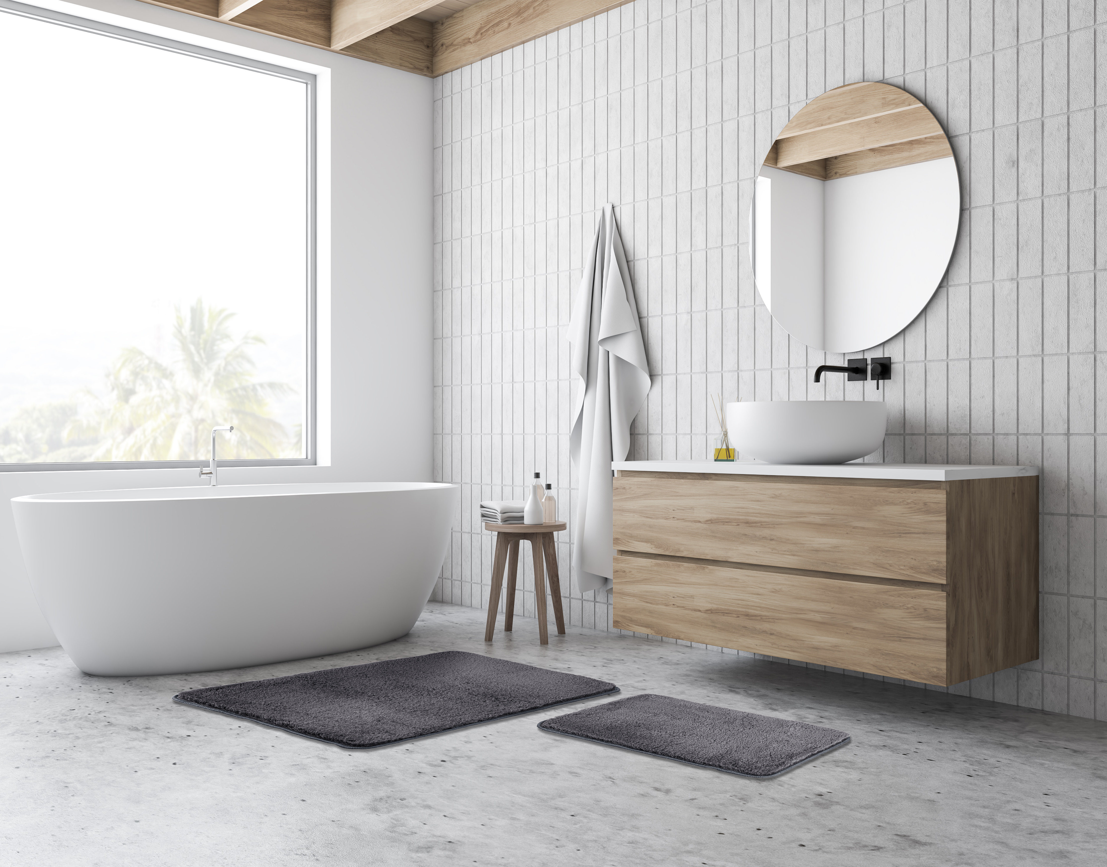 Mercer41 Dailen Bath Rug | Wayfair