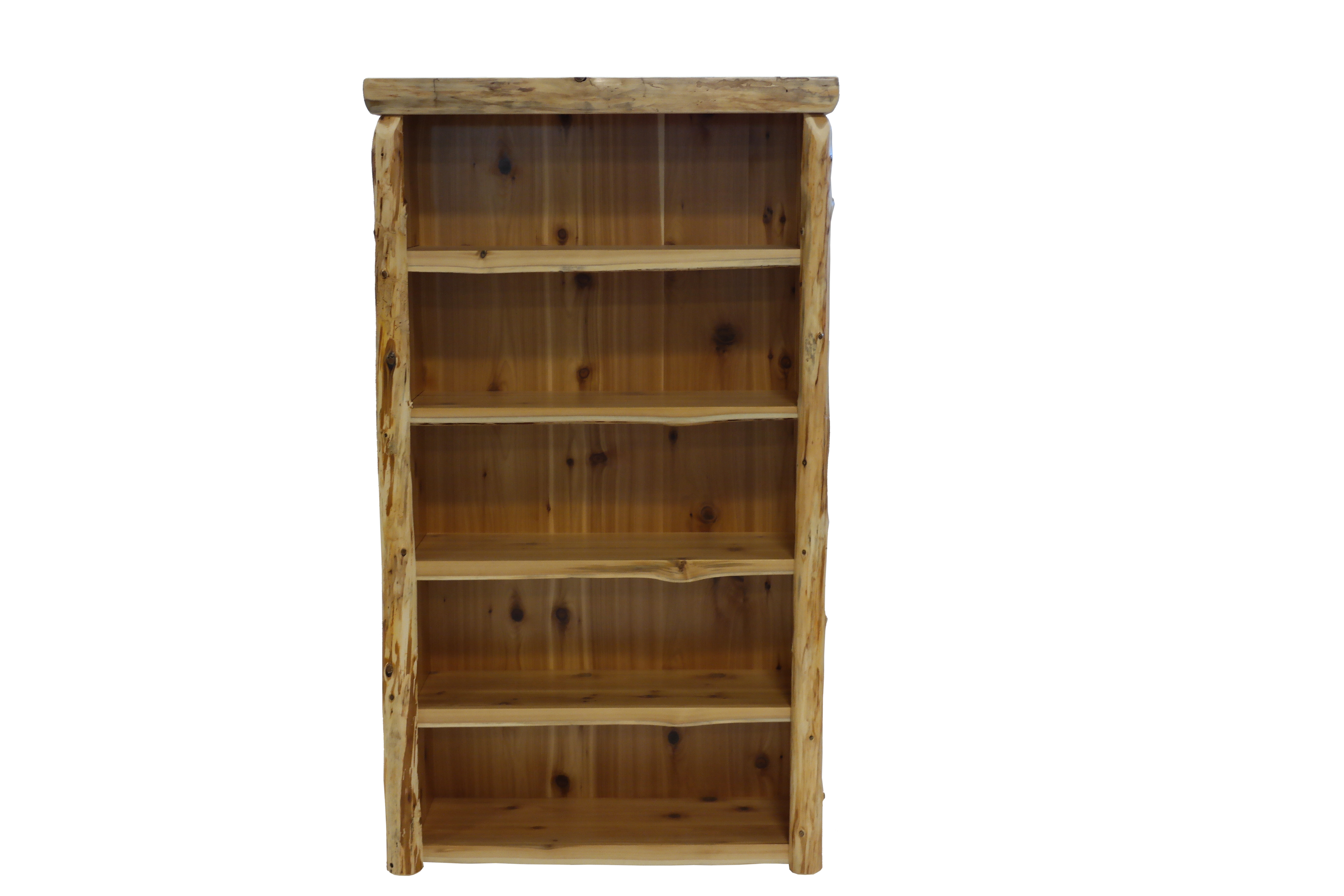 Fireside Lodge Traditional Cedar Log Wood Standard Bookcase & Reviews ...
