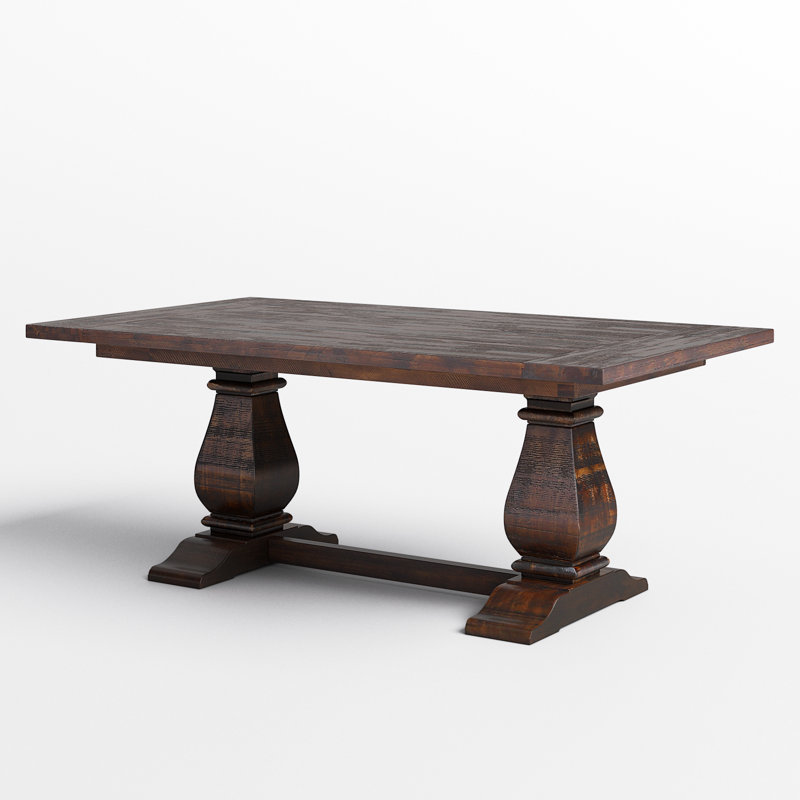 Birch Lane™ Eldora Acacia Solid Wood Dining Table "& Reviews" | Wayfair