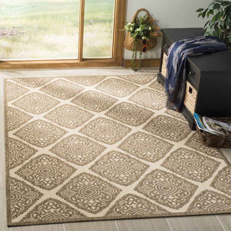 Darby Home Co Burnell Performance Geometric Rug | Wayfair