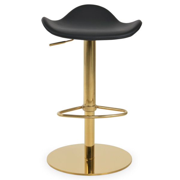 sohoConcept Falcon Piston Adjustable Height Swivel Bar Stool | Wayfair