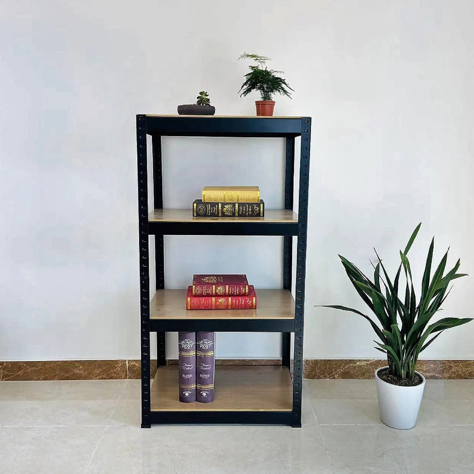 17 Stories Heavy Duty 4 Metal Storage Shelf, Adjustable For Warehouse ...