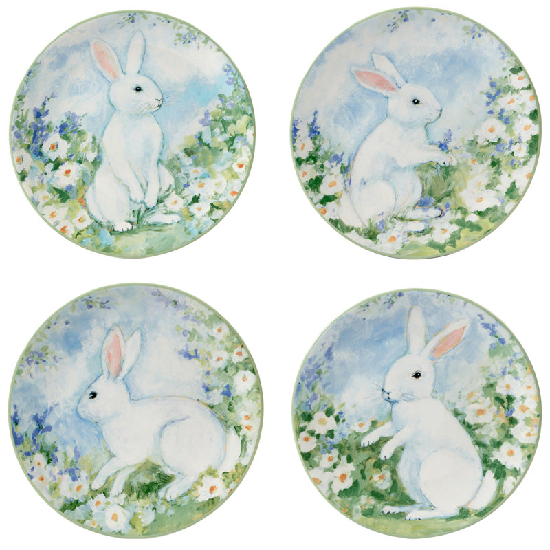 Certified International Easter Morning 16pc Dinnerware Set of 4 Dinner ...