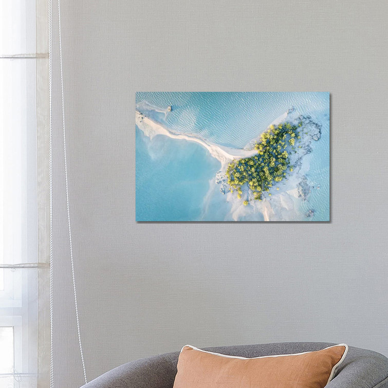 Highland Dunes Mitchell River Sand Spit Abstract Aerial | Wayfair.co.uk