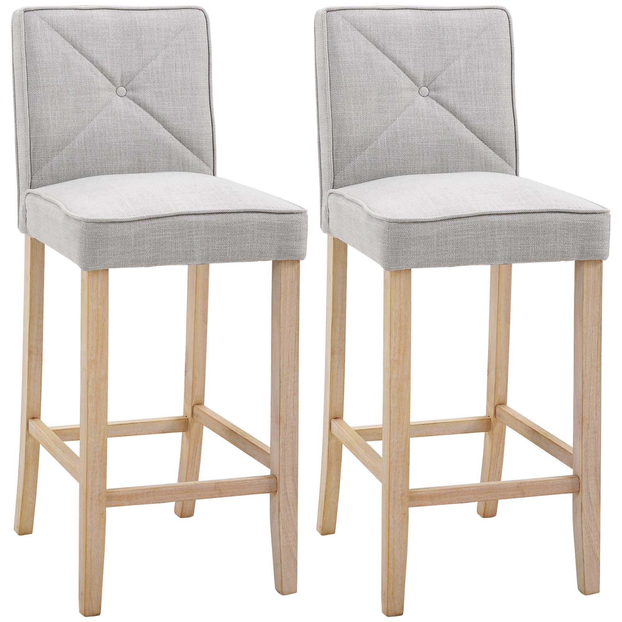 Corrigan Studio Modern Bar Stools Set Of 2 - Wayfair Canada