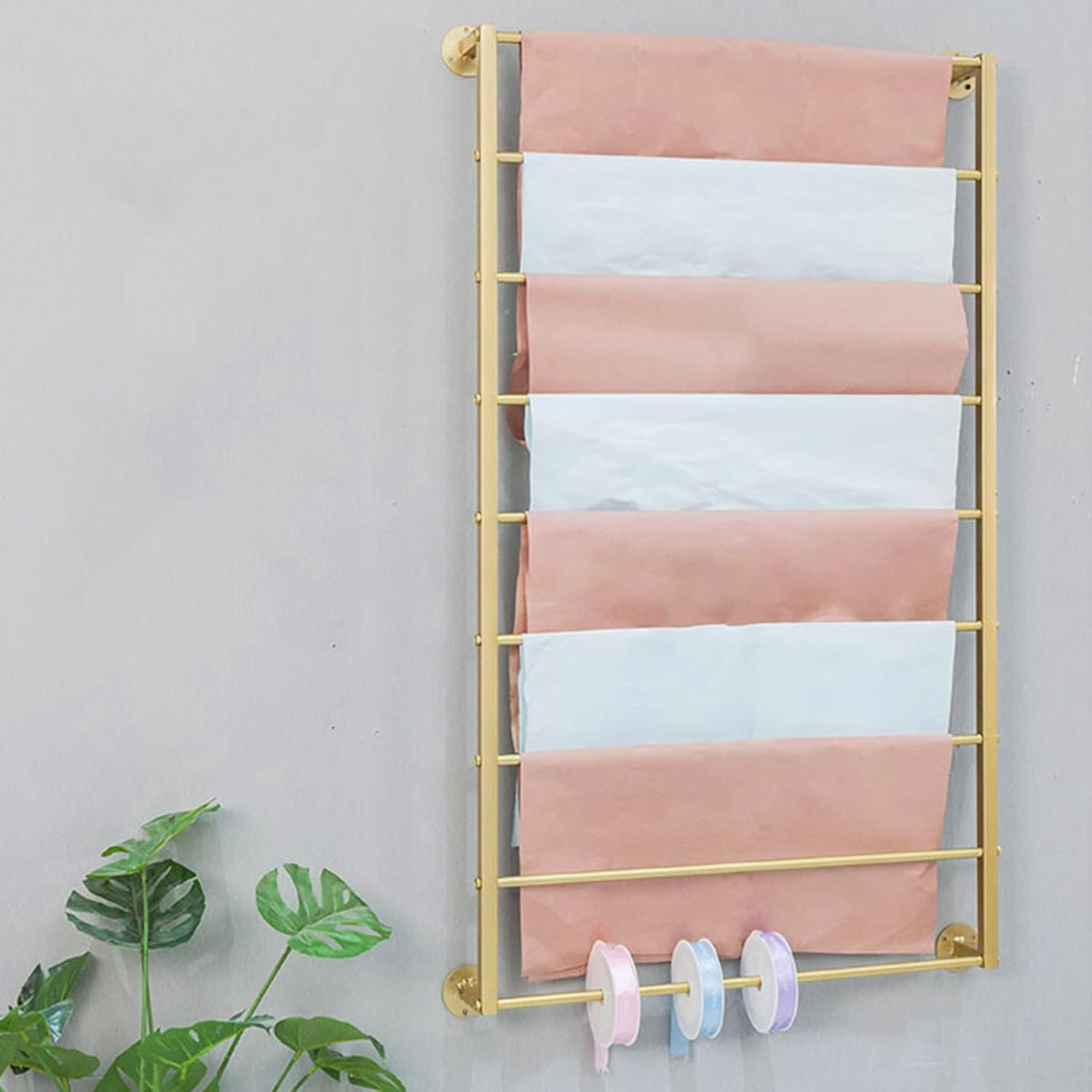 yitesiUSA Wall Mounted Scarf Rack,10-Layer - Wayfair Canada