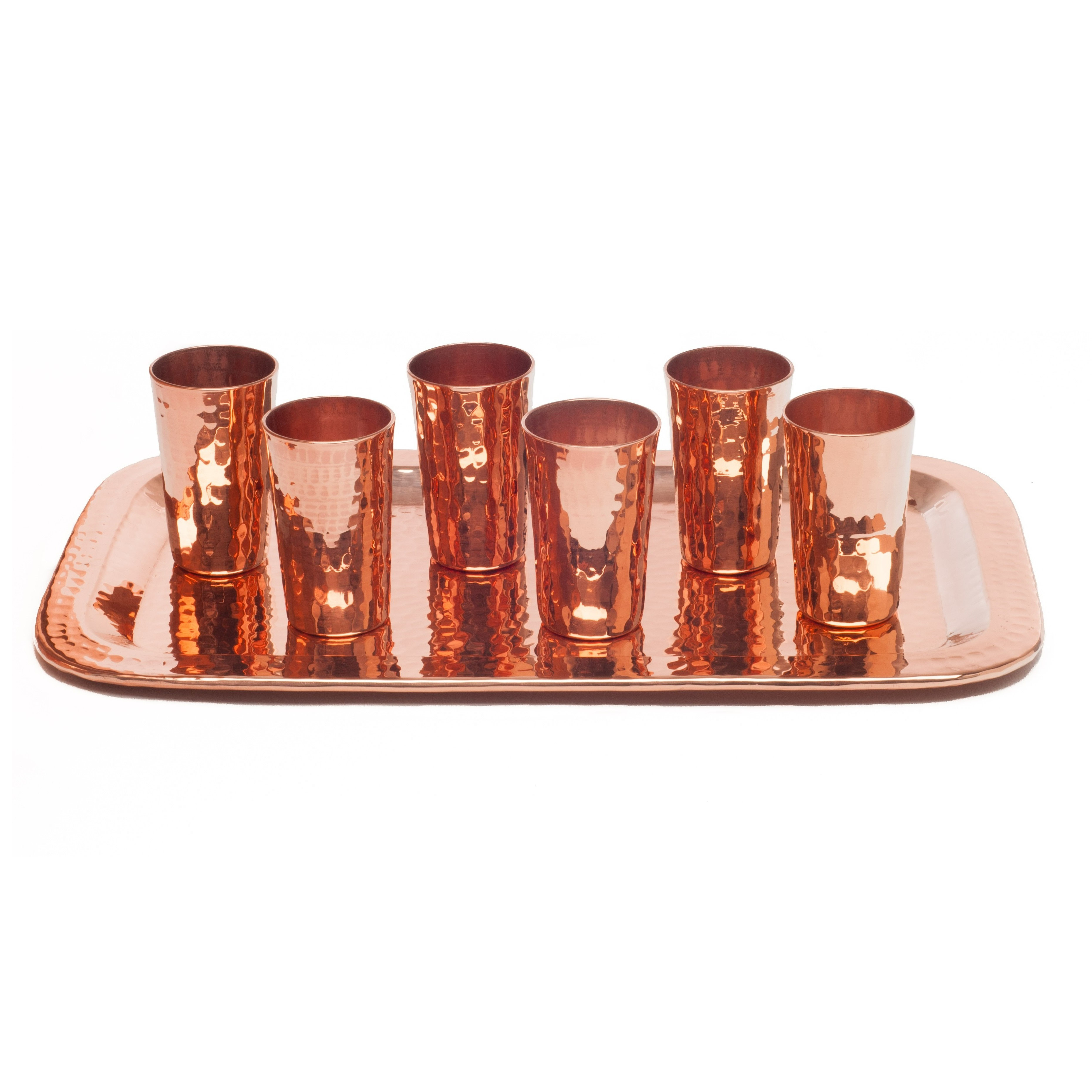 Sertodo Copper Tequilero 7-Piece 2 oz. Shooter Set | Wayfair