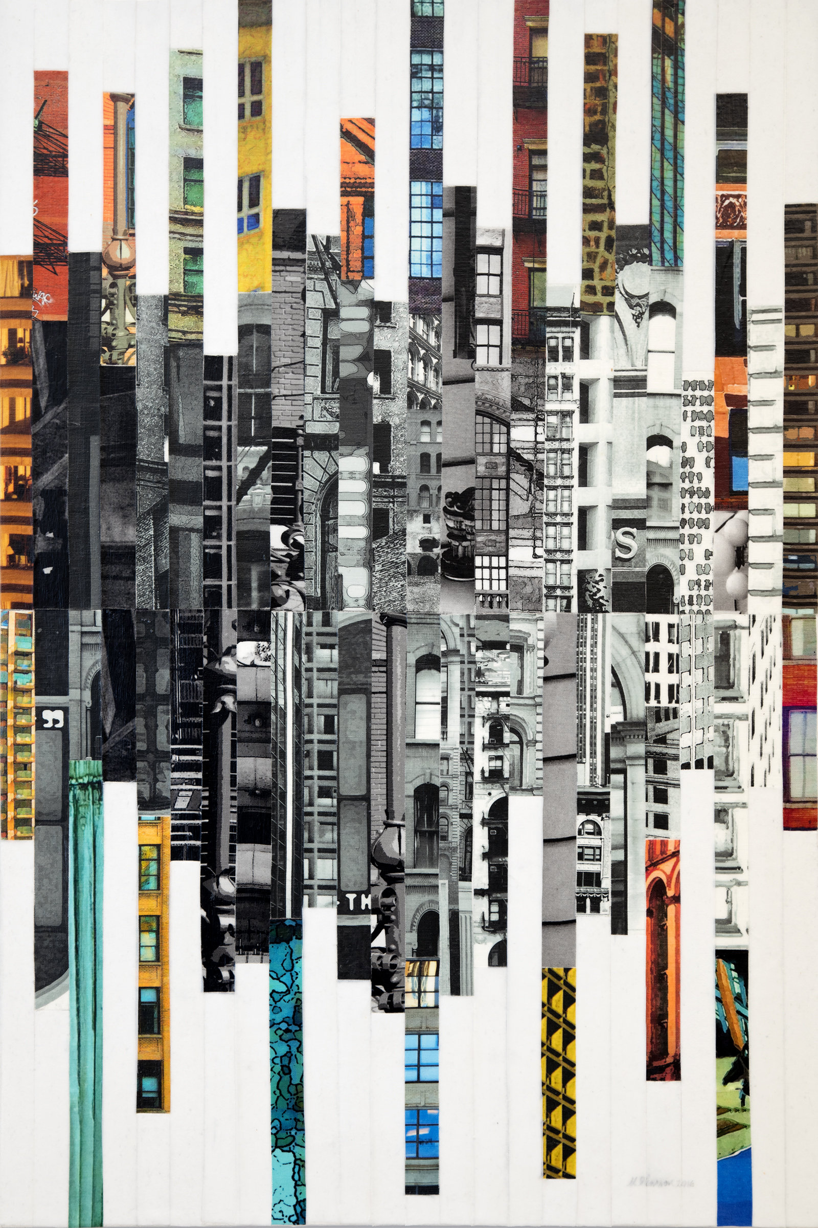 Made & Curated Patchwork City 65 By Marilyn Henrion | Wayfair