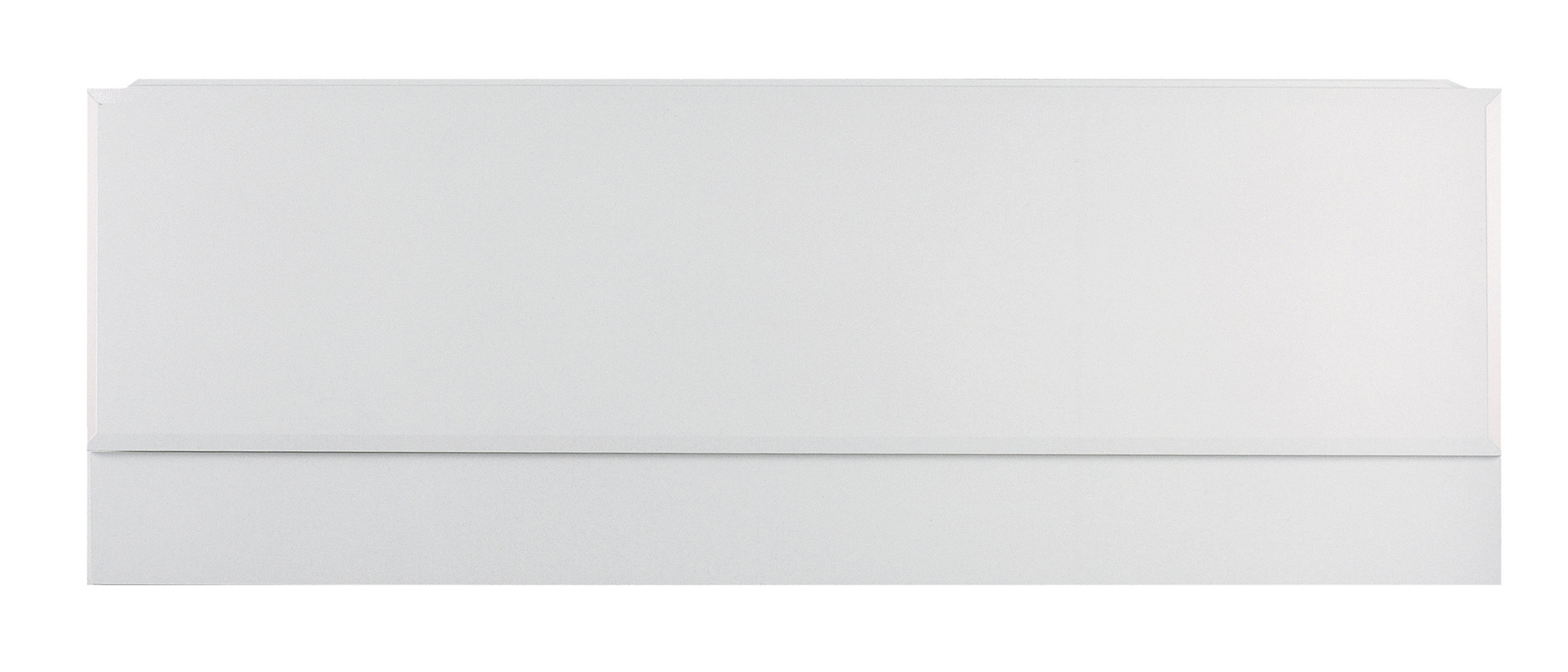 K-Vit Encore 700Mm 2 Piece Mouldwood End Panel White | Wayfair.co.uk