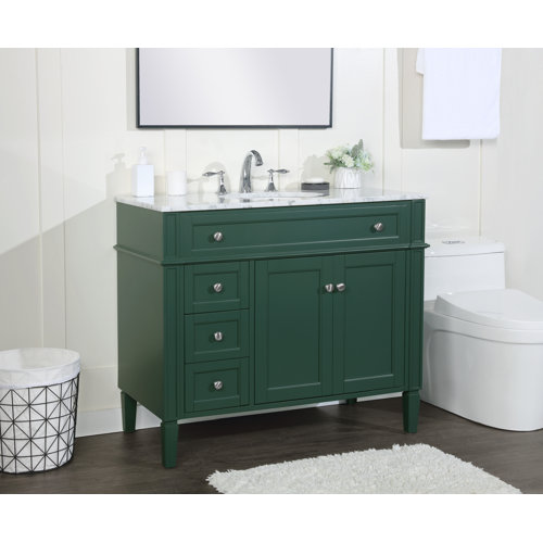 Green Bathroom Vanities You'll Love | Wayfair