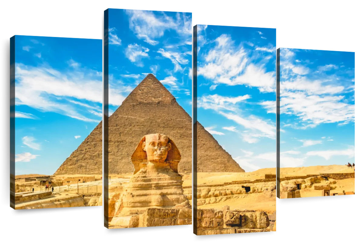 Dakota Fields Adella Ancient Sphinx And Pyramid - Wayfair Canada