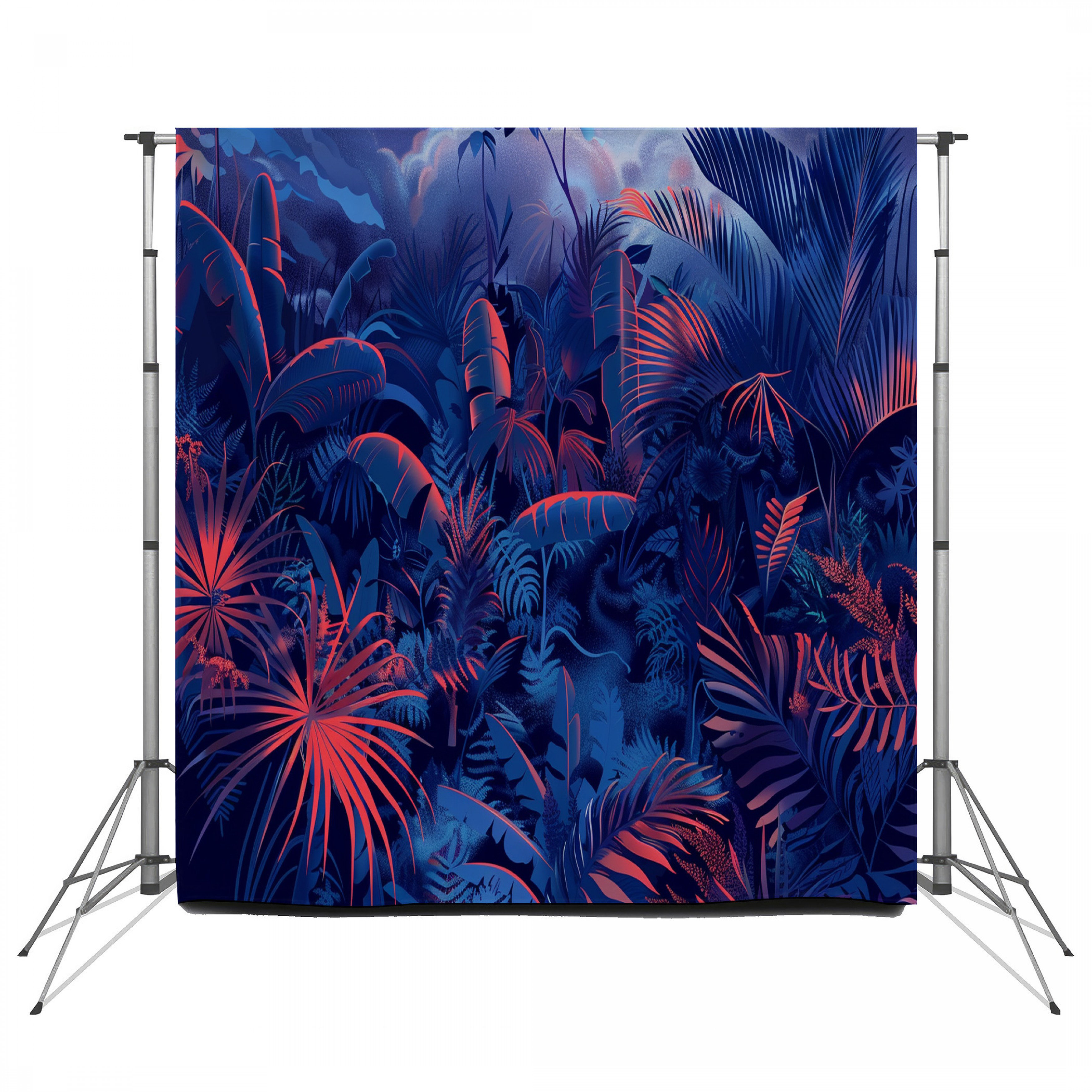 VisionDecor Jungle twilight Backdrop Nature Large Tropical Photo ...