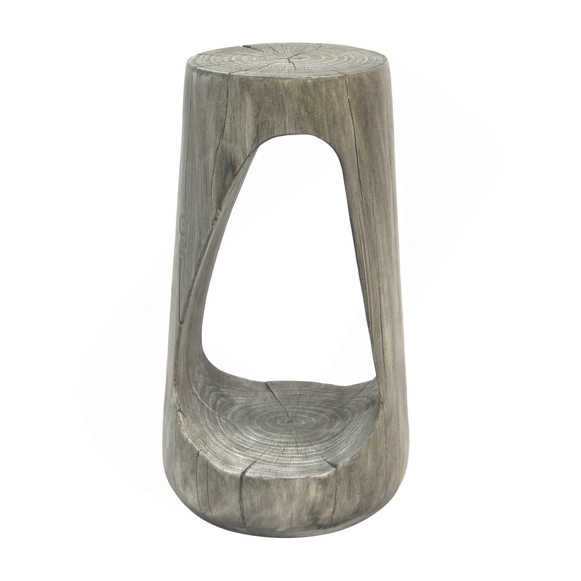 World Menagerie Outdoor Side Table,Hollow Design End Table,Patio Garden ...