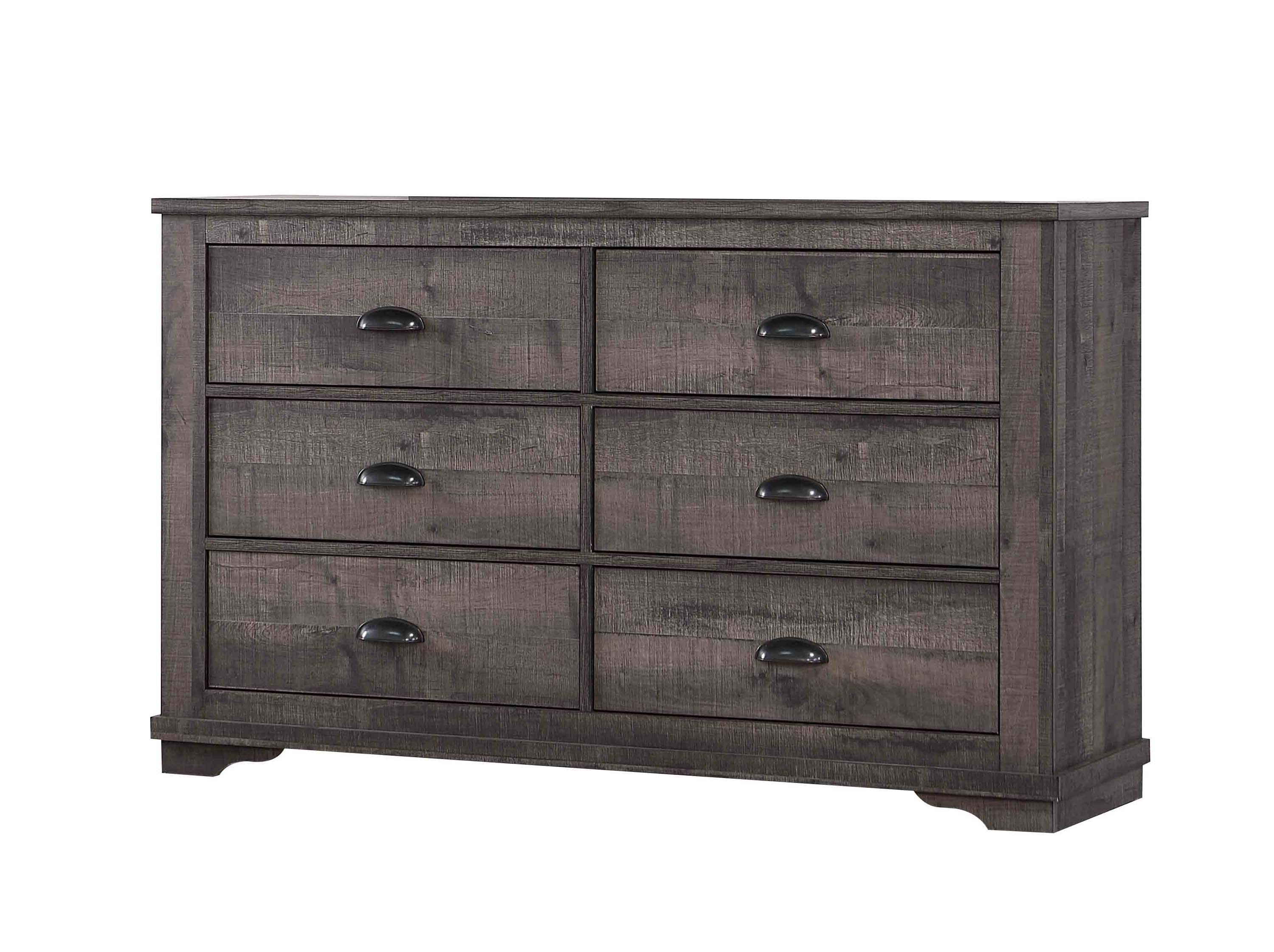 Williston Forge Coralee - Dresser - Dark Brown | Wayfair