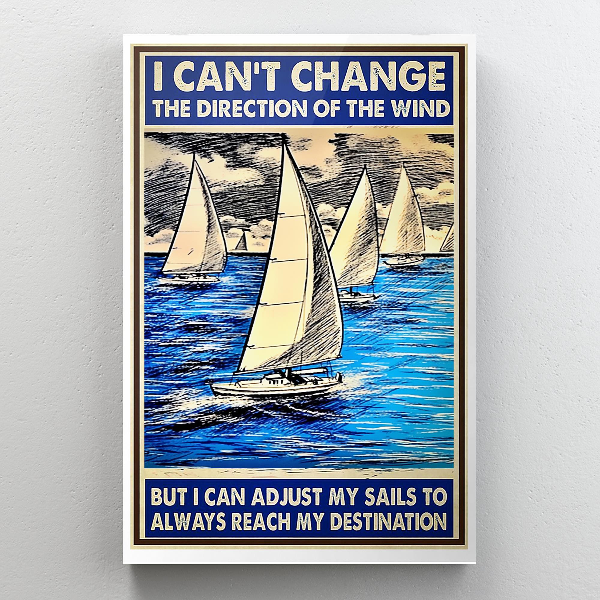 Trinx I Can Adjust My Sails - 1 Piece Rectangle Graphic Art Print On ...