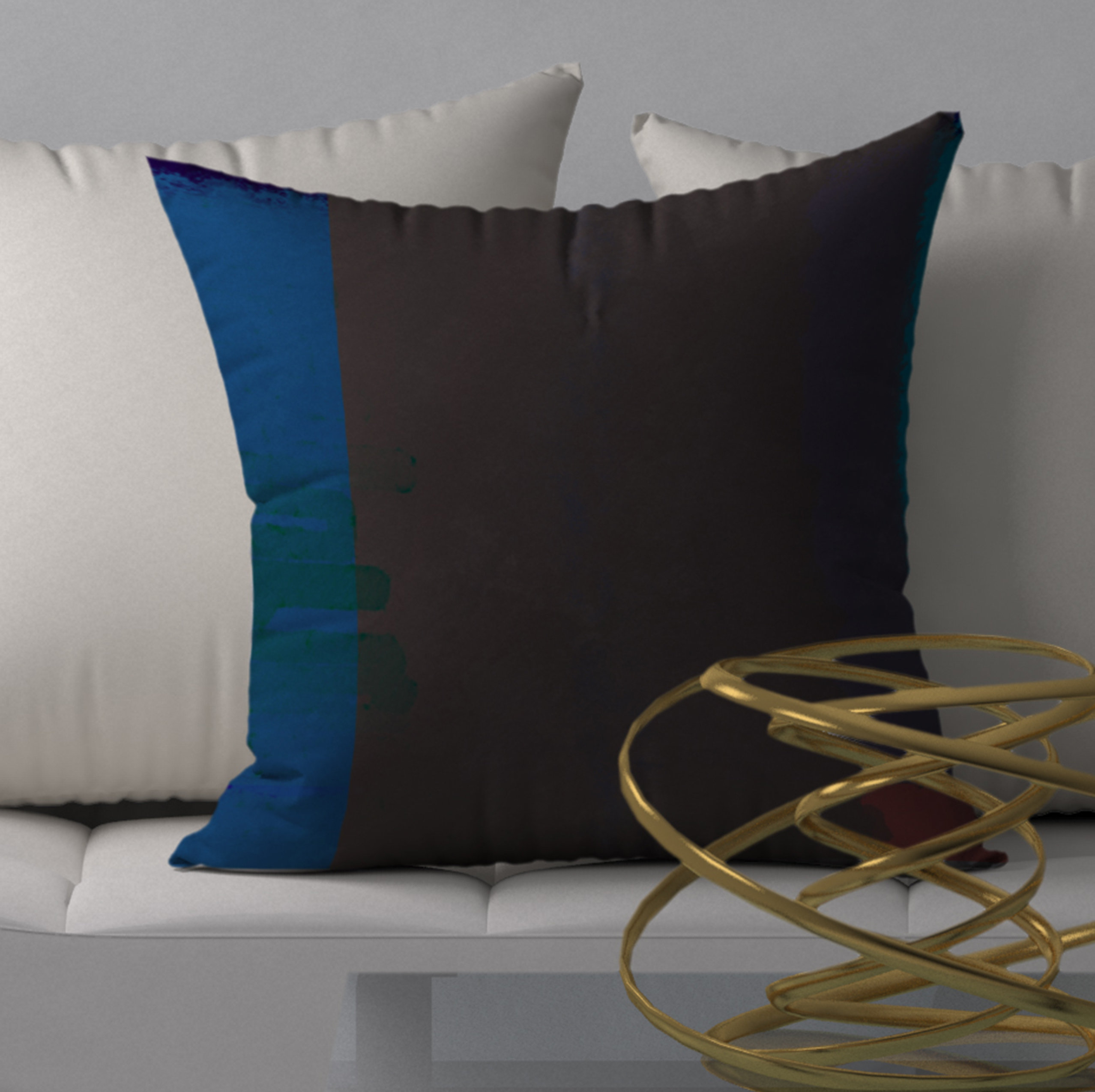 LeRoi Products Tasty Delicate Square Pillow Cover & Insert | Wayfair