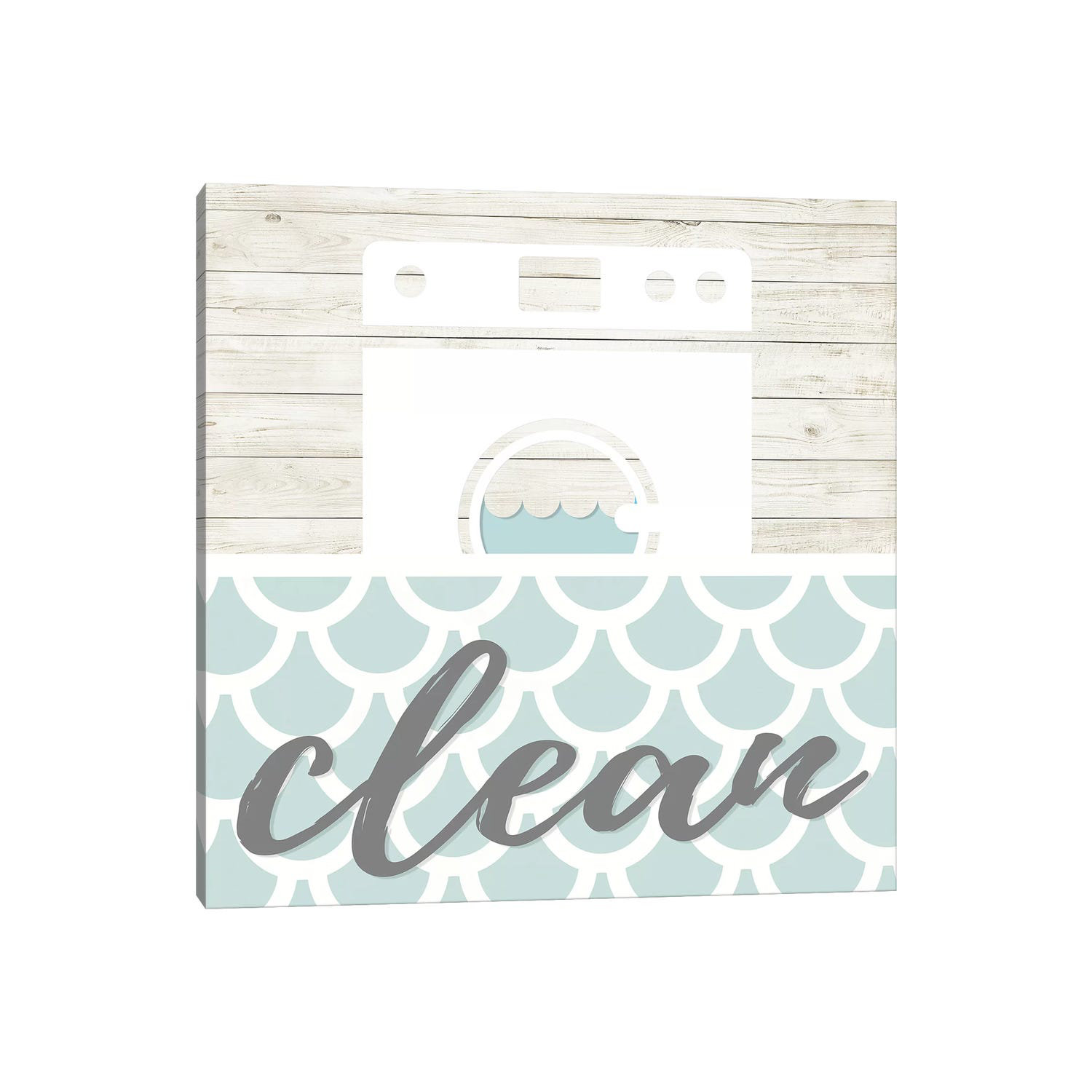 East Urban Home Clean by Sd Graphics Studio - Wrapped Canvas Textual ...