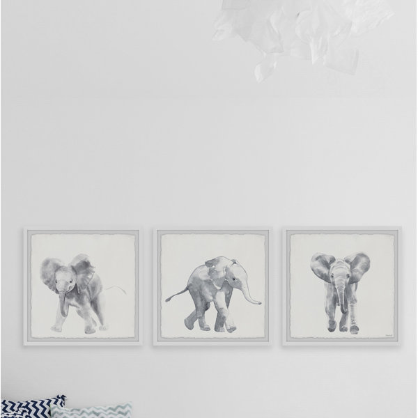 Isabelle & Max Rothwell 3 Piece Wrapped Canvas Print | Wayfair.co.uk