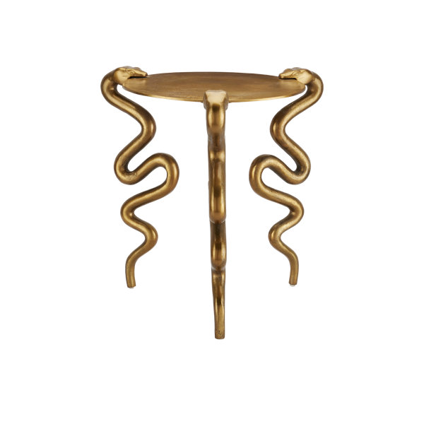 Currey & Company Serpent 3 Legs End Table & Reviews | Perigold