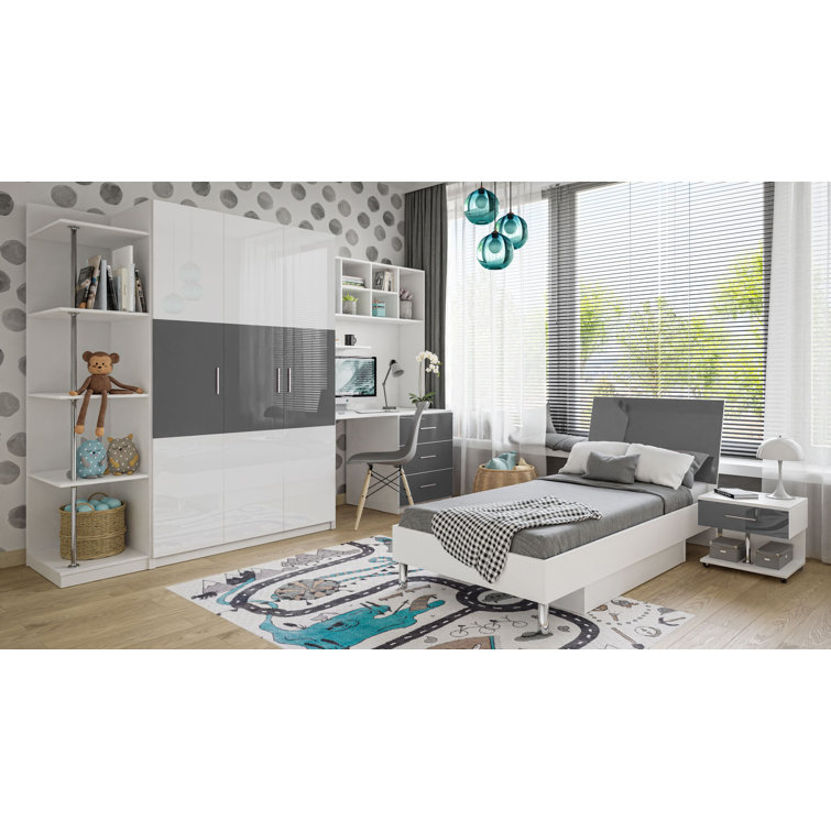 Isabelle & Max Fortner 90 X 200 Cm Bedroom Set | Wayfair.co.uk