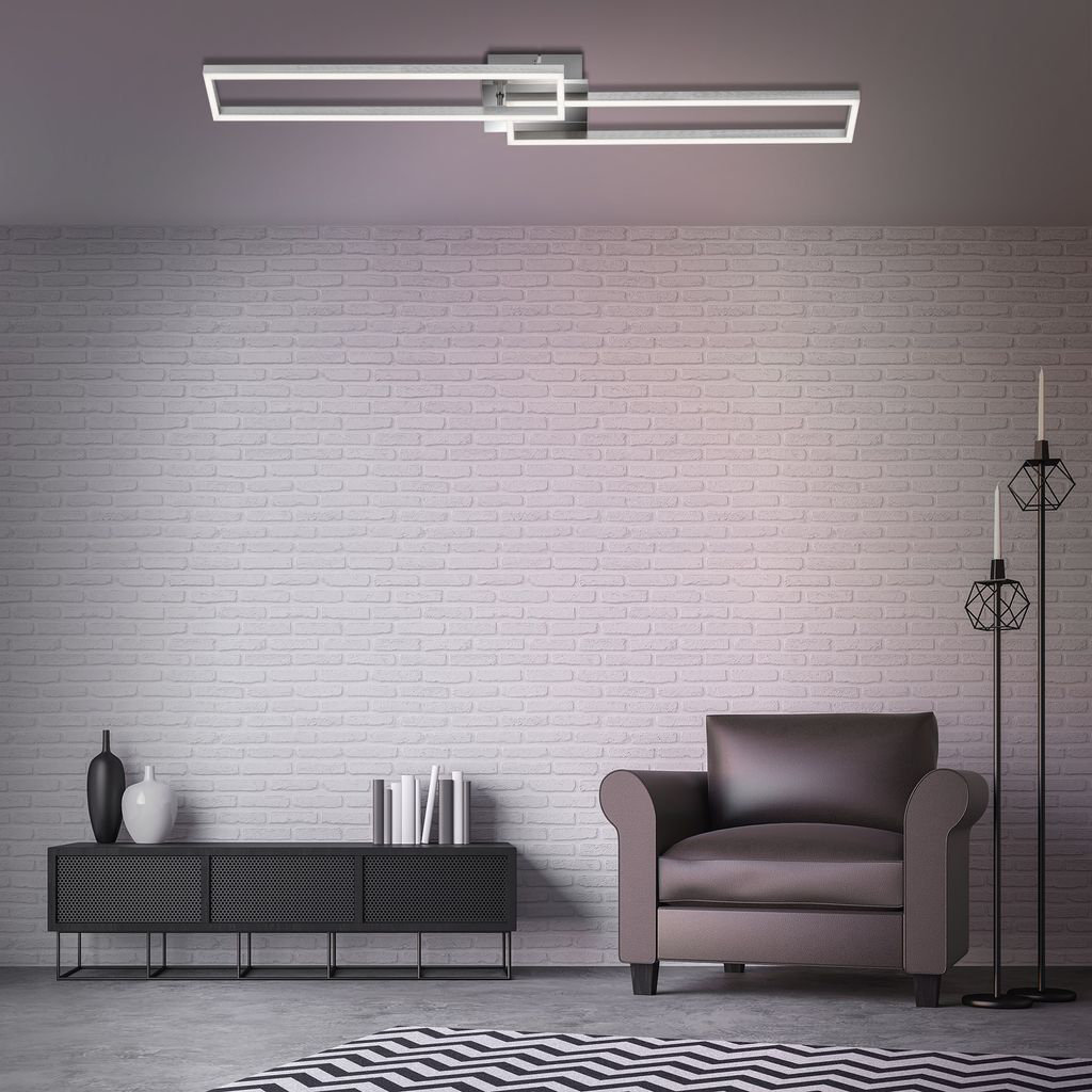 Metro Lane LED ceiling light, remote control, dimmable, CCT colour ...