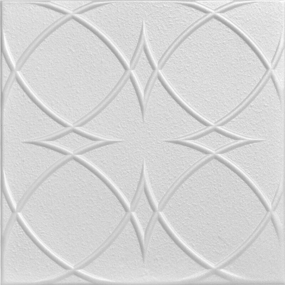 A La Maison Ceilings Circles and Stars 1.6 ft. X 1.6 ft. Glue-up ...