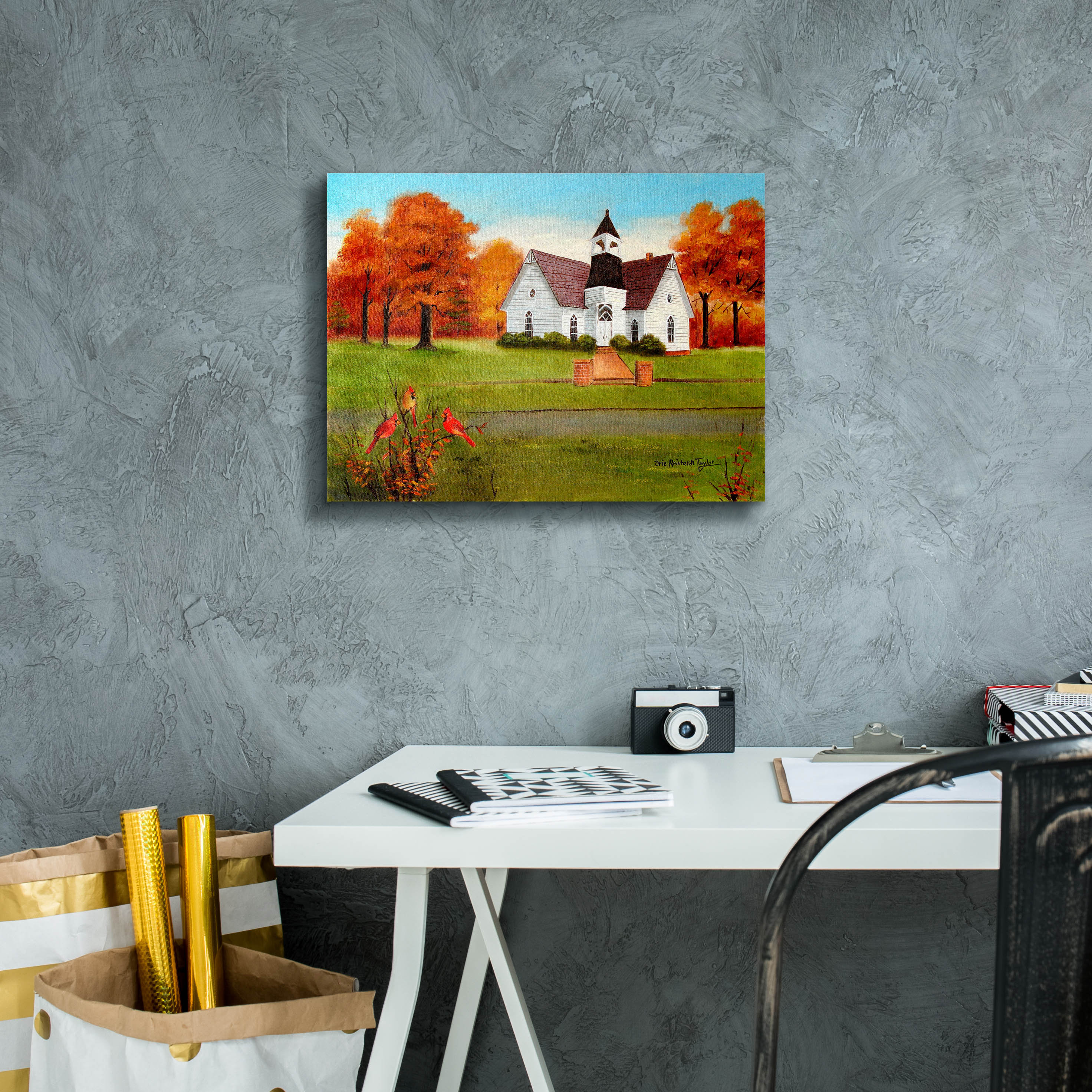 Gracie Oaks St. Paul's in Autumn' by Arie Reinhardt Taylor, Canvas Wall ...
