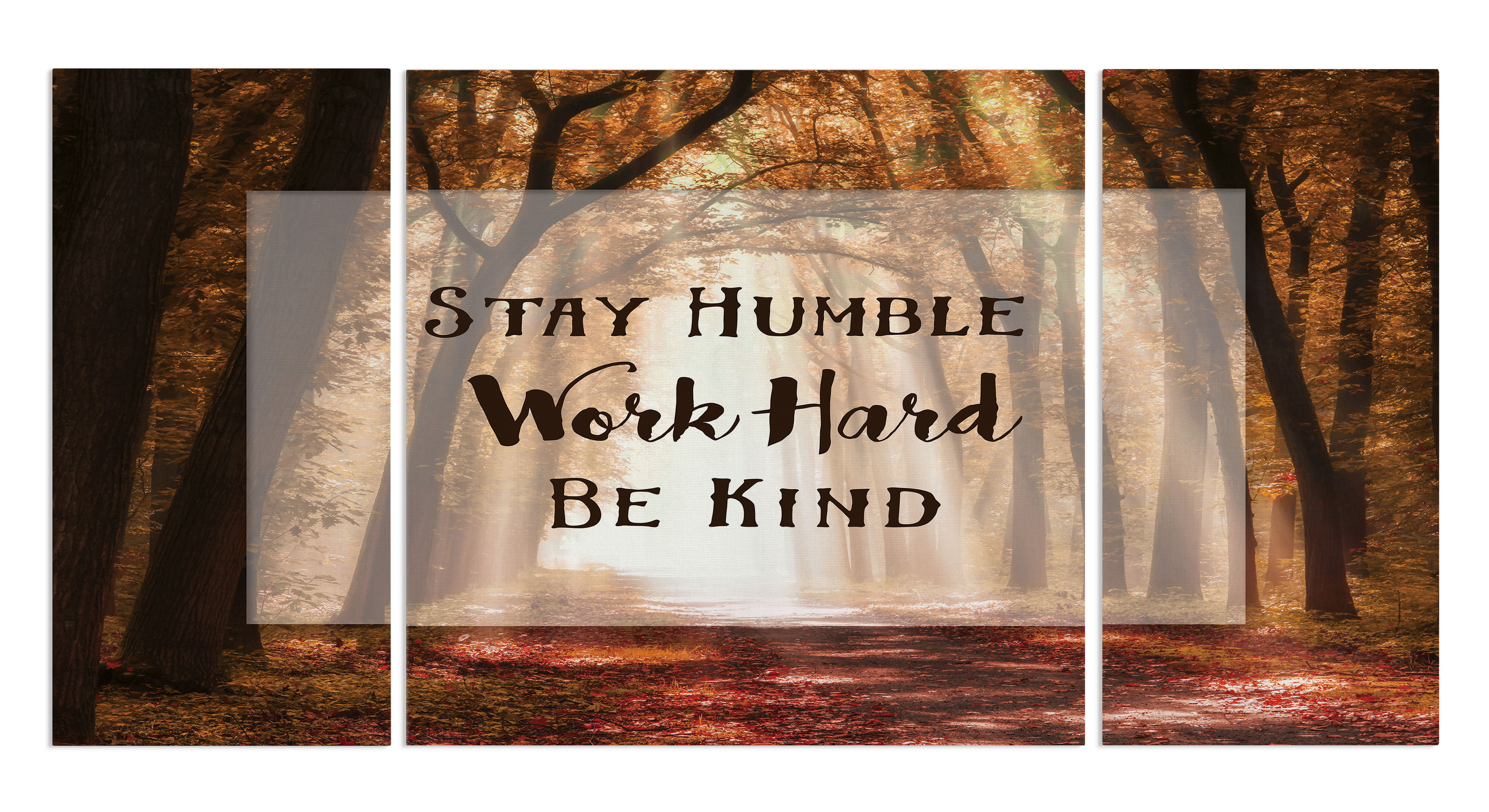 Wexford Home A Premium 'Stay Humble' Graphic Art Multi-Piece Image on ...
