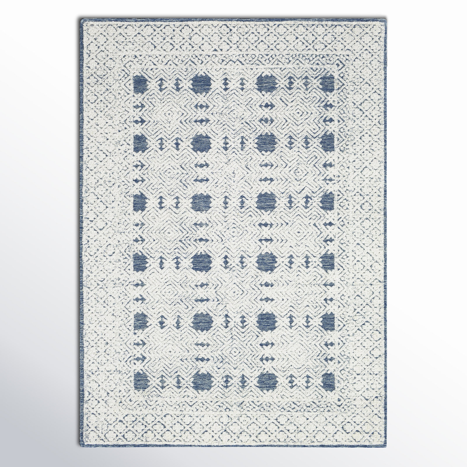 Birch Lane™ Matthew Hand Tufted Wool Ikat Rug & Reviews | Wayfair