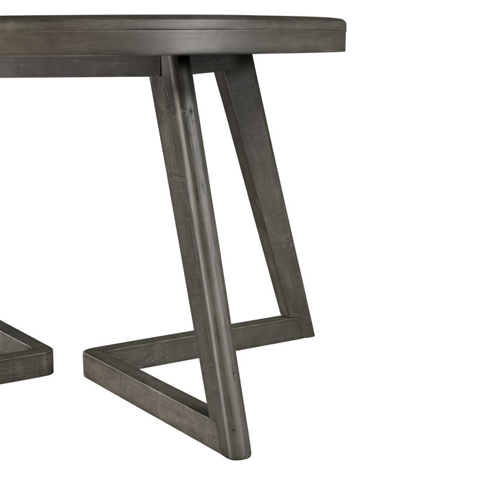 Sand & Stable Enzo Solid Wood Dining Table & Reviews | Wayfair