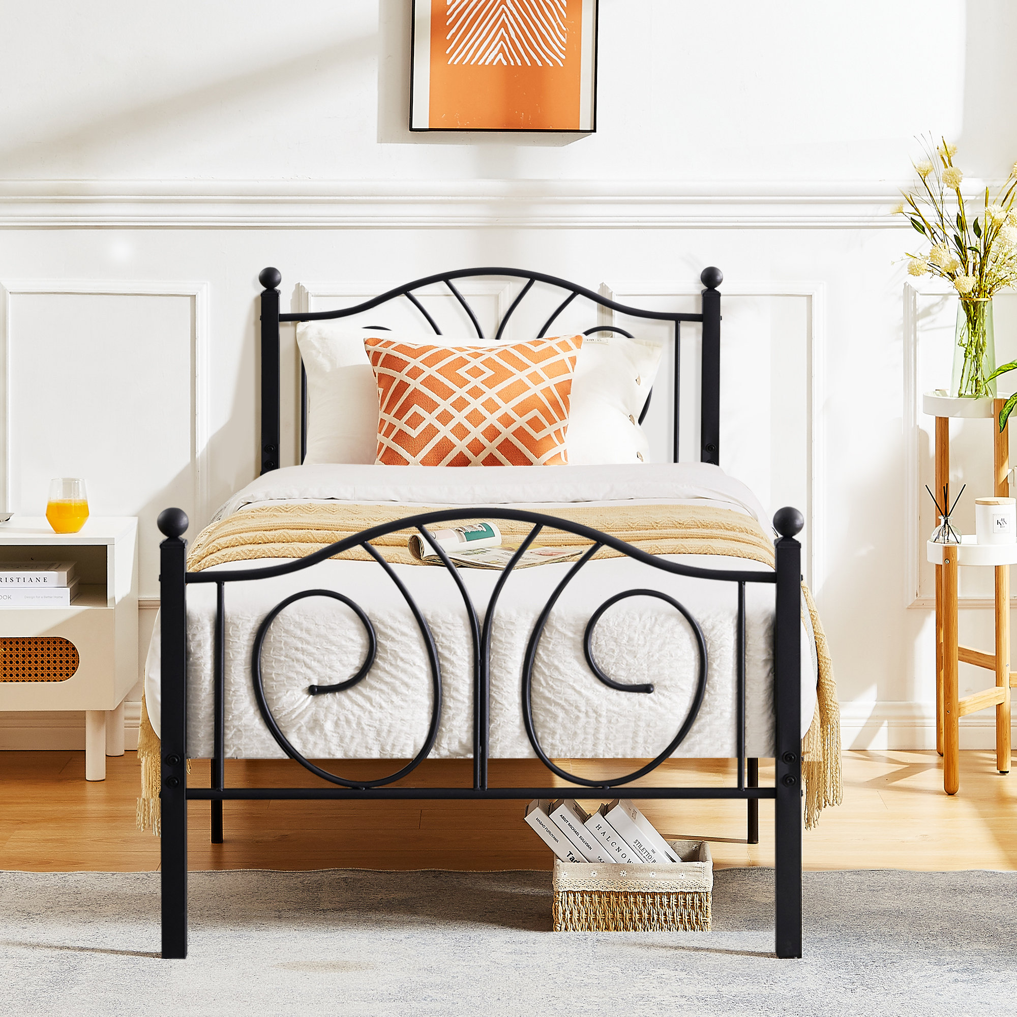 Lark Manor™ Alsa 38'' Modern Style Bed Frame & Reviews | Wayfair