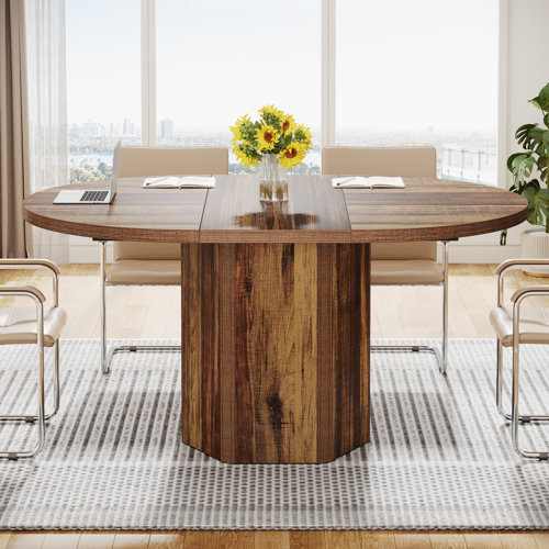 Seats 6 Conference Tables You'll Love | Wayfair
