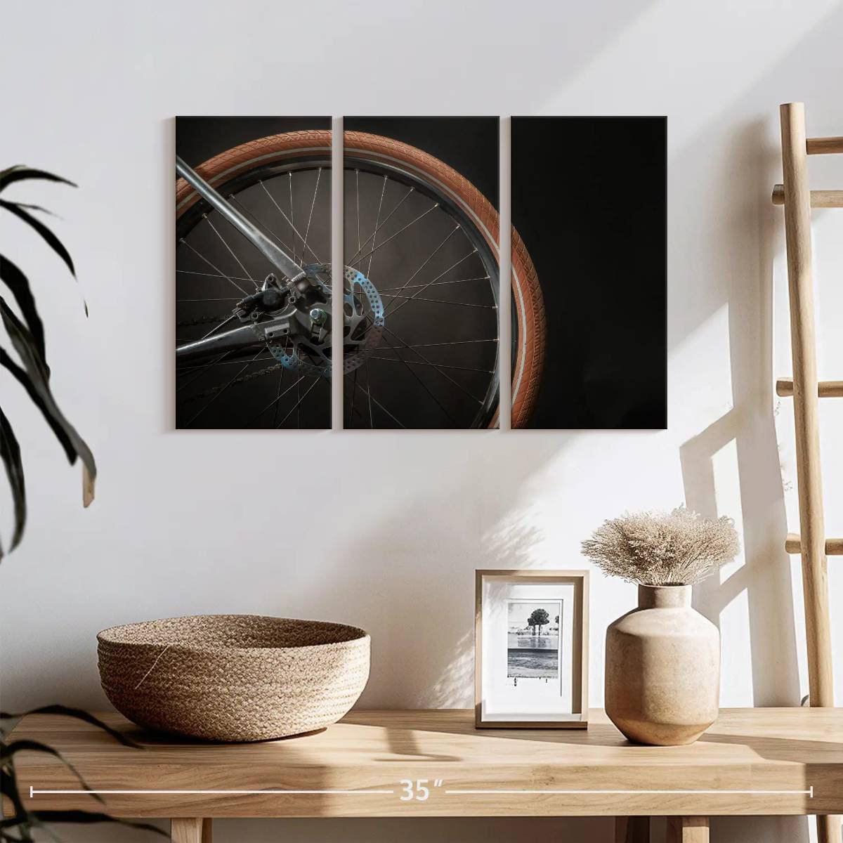 Ebern Designs Mehar Brown Bike Wheel | Wayfair