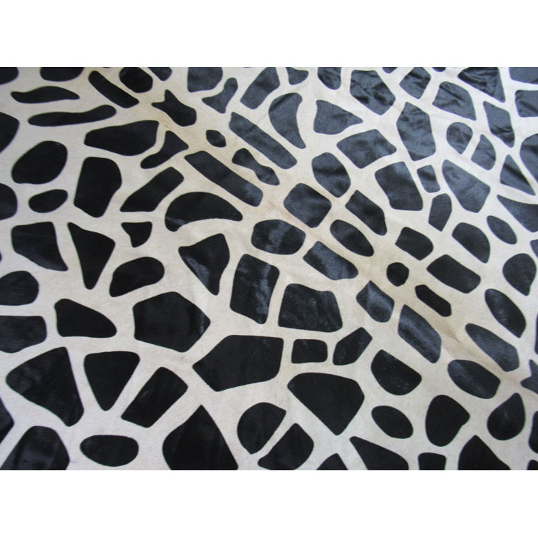 Dakota Fields Handmade Giraffe Print Cowhide Rug - Wayfair Canada