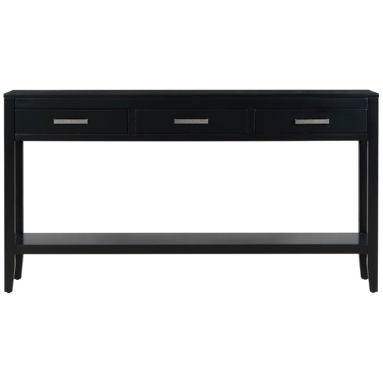 Latitude Run® Contemporary 3-Drawer Console Table | Wayfair