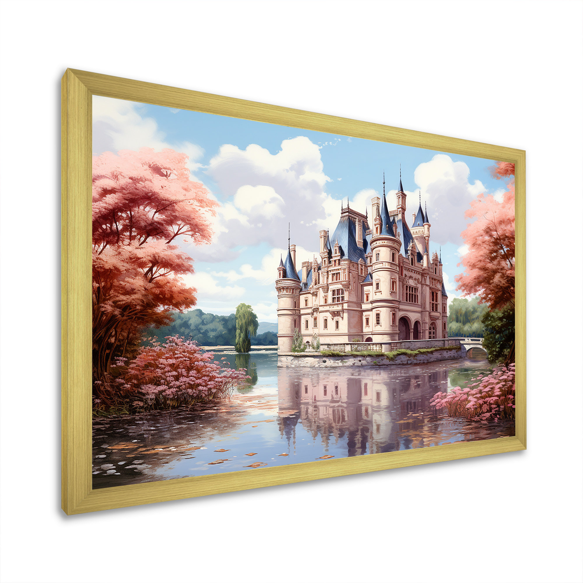 Winston Porter French Castle Of The Loire II - France Canvas Art Print ...