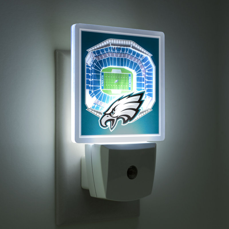YouTheFan NFL Philadelphia Eagles Stadium View Night Light | Wayfair