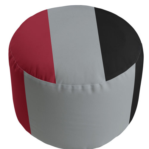 East Urban Home Tennessee Football Upholstered Ottoman | Wayfair