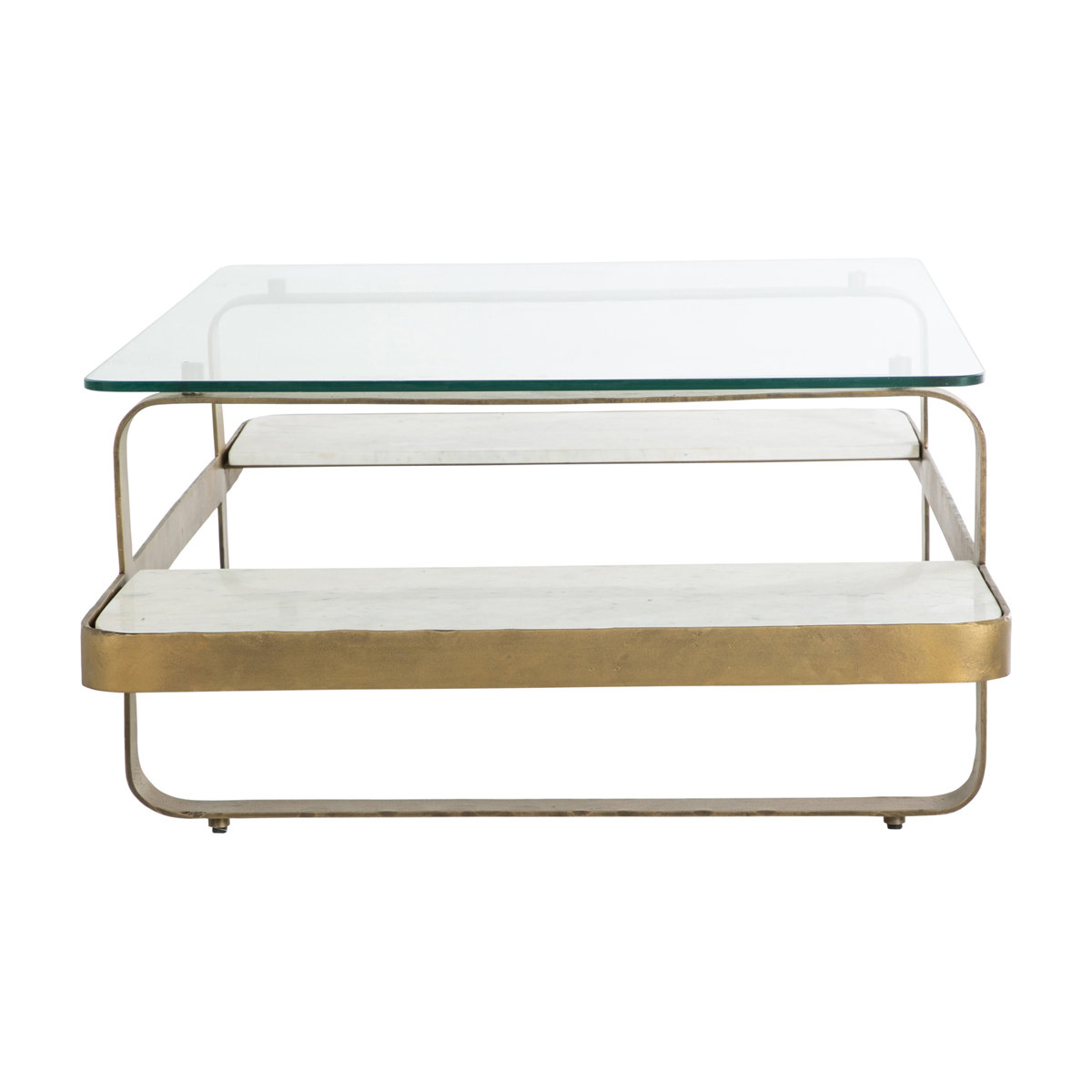 Gabby Winnipeg Sled Coffee Table with Storage | Wayfair