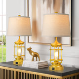 Gold Table Lamps You'll Love | Wayfair