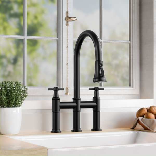 3 Hole Kitchen Faucets You'll Love | Wayfair