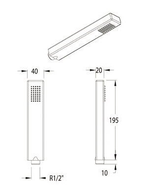 Belfry Bathroom Shirl Shower Head | Wayfair.co.uk