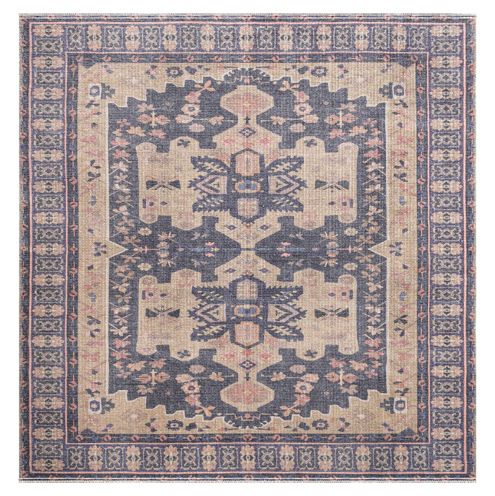 Bungalow Rose Traditional, Transitional, Oriental, Medallion, Border ...