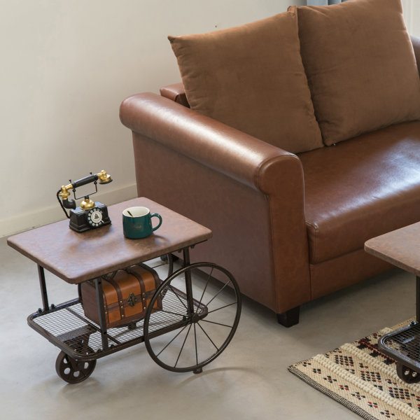 Williston Forge Frates Wheel End Table | Wayfair