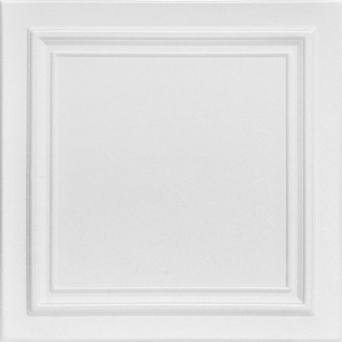 A La Maison Ceilings Line Art 1.6 ft. x 1.6 ft. Polystyrene Glue-up ...
