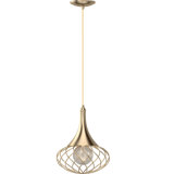 Gold Unique / Statement Pendant Lighting You'll Love | Wayfair