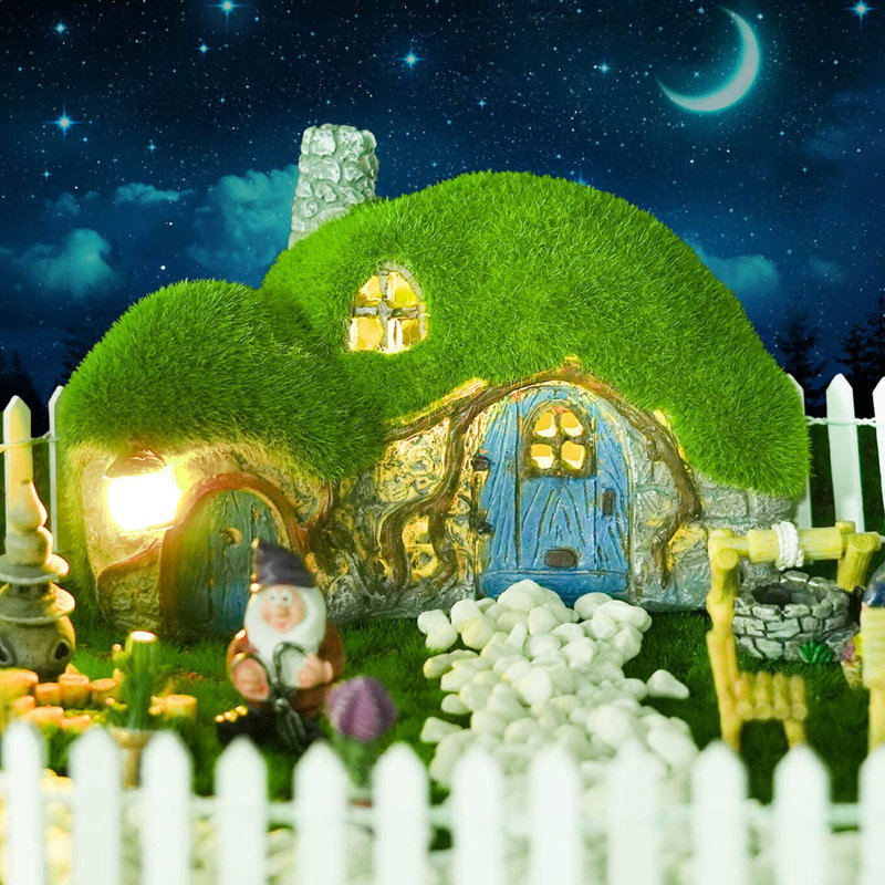 Trinx Garden House Statue | Wayfair