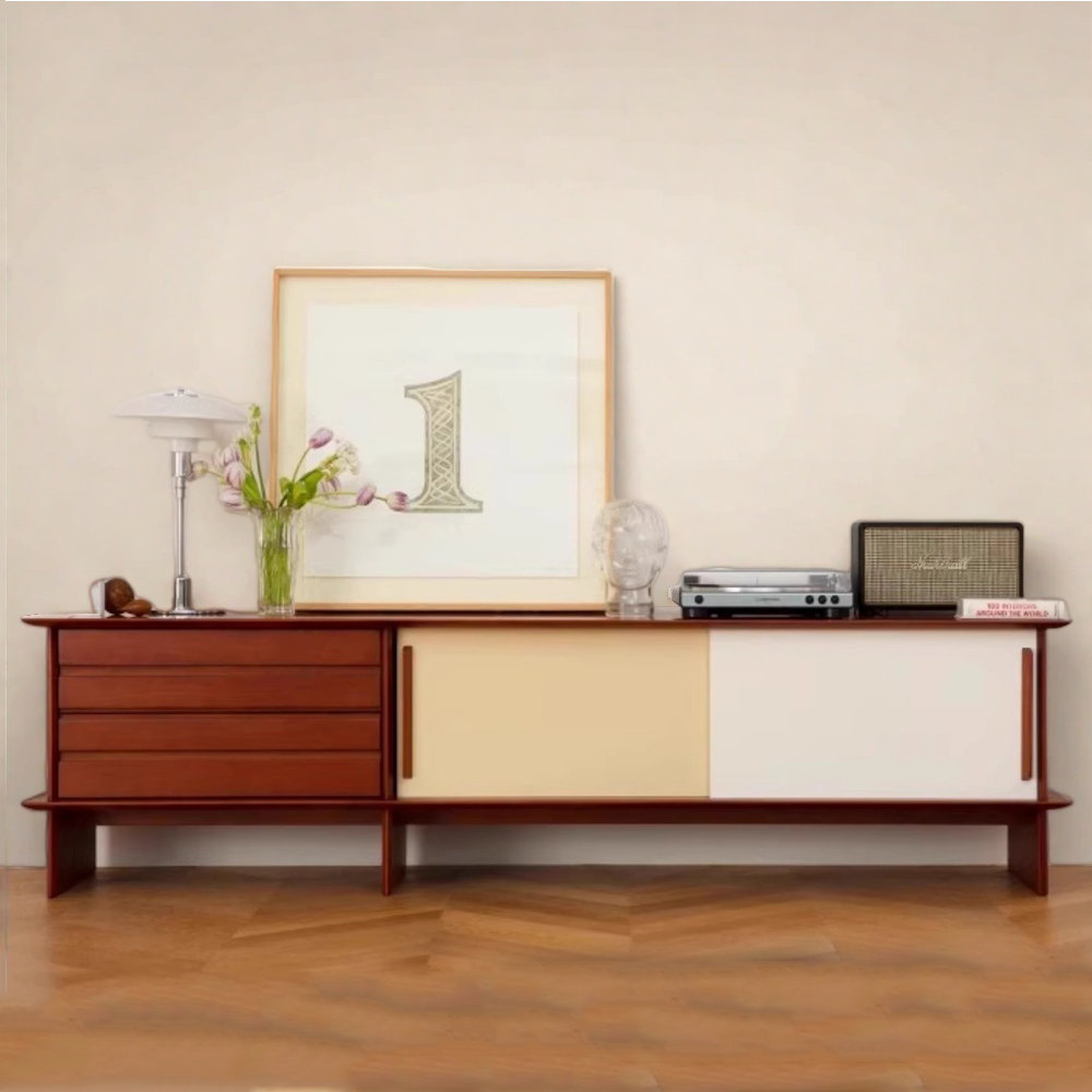 Finaewg Medieval minimalist style TV stand | Wayfair