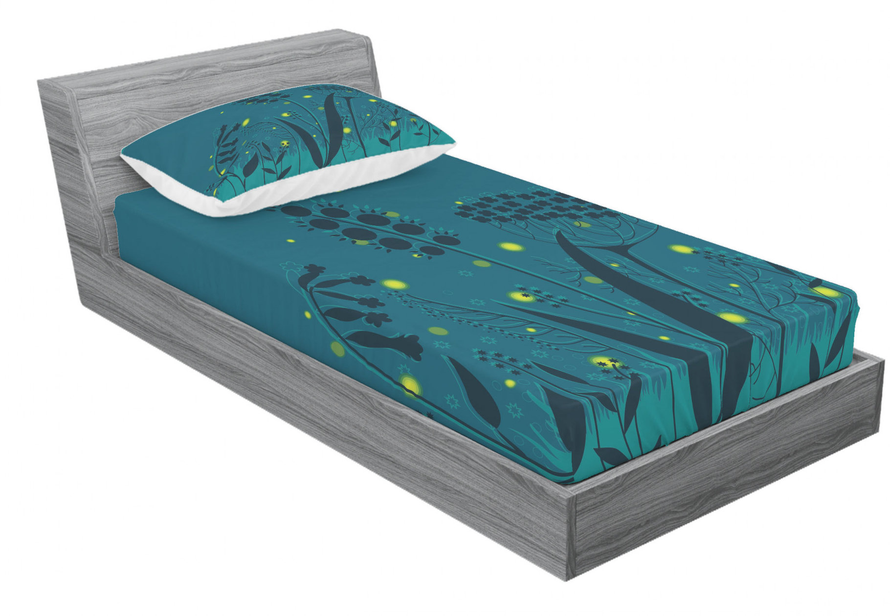 Ambesonne Firefly Sheet Set | Wayfair