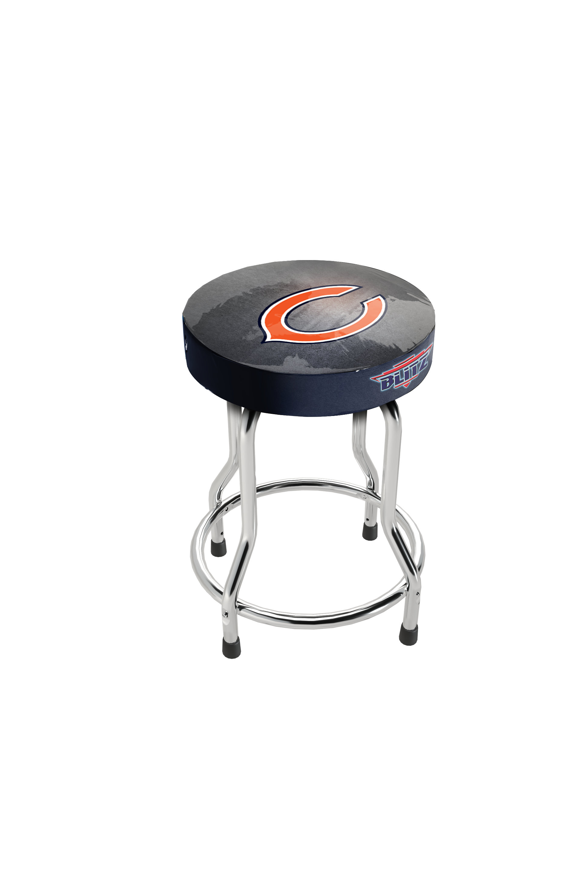 Arcade 1Up Chicago Bears Adjustable NFL Blitz Team Pub Stool, Arcade1Up ...